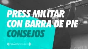 Press militar con barra: guía completa y beneficios para tu ...